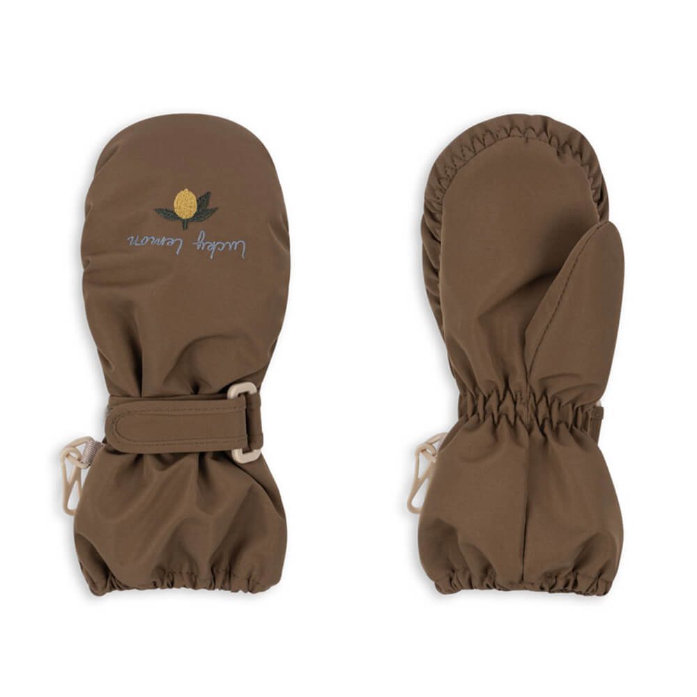 Schnee-Fäustlinge aus recyetltem Polyester Öko-Tex Modell: Nohr ...